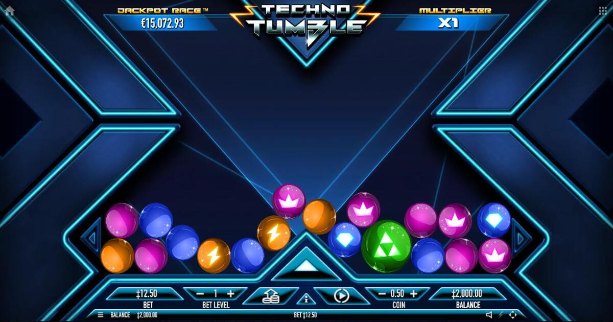 Techno Tumble Demo - Reseña y Juego Gratis (96.73% RTP)