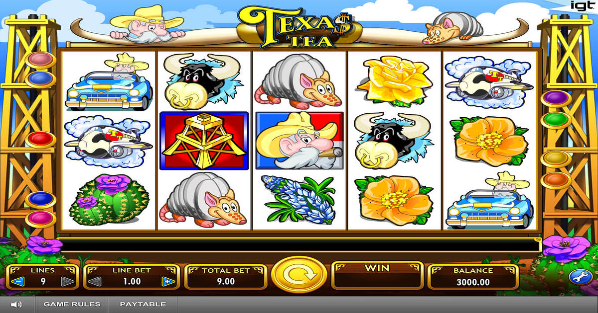 Texas Tea Slot Bewertung, Demo & Boni (94.93% RTP)