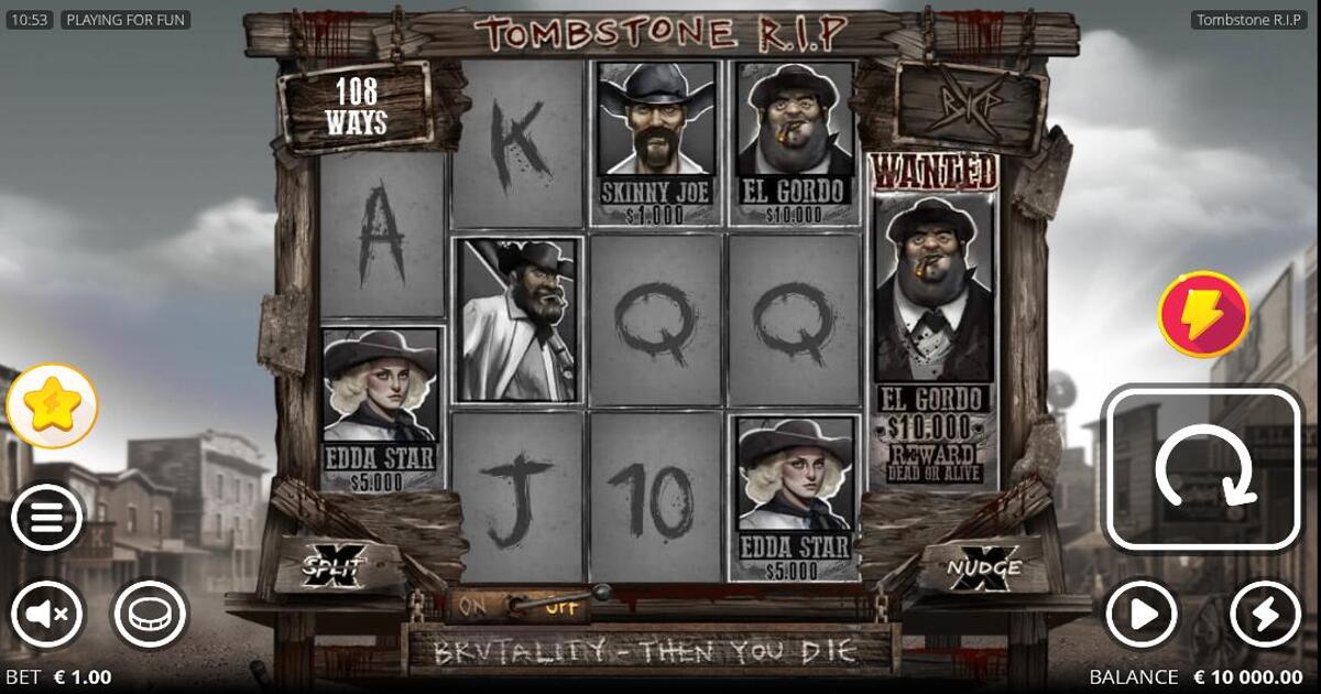Tombstone RIP Slot Review, Bonuses & Free Play (97.03% RTP)