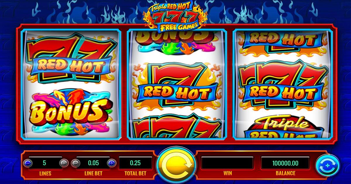 Triple Red Hot 777 Slot Bewertung, Demo & Boni (94.91% RTP)