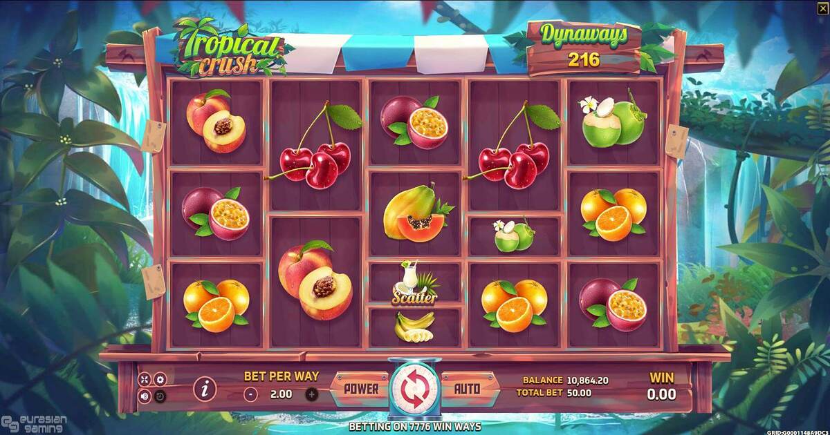Tropical Crush Slot Bewertung, Demo & Boni