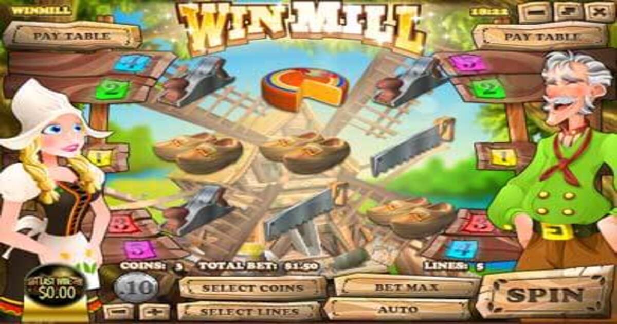 Win Mill Slot Review, Bonuses & Free Play (94.2% RTP)