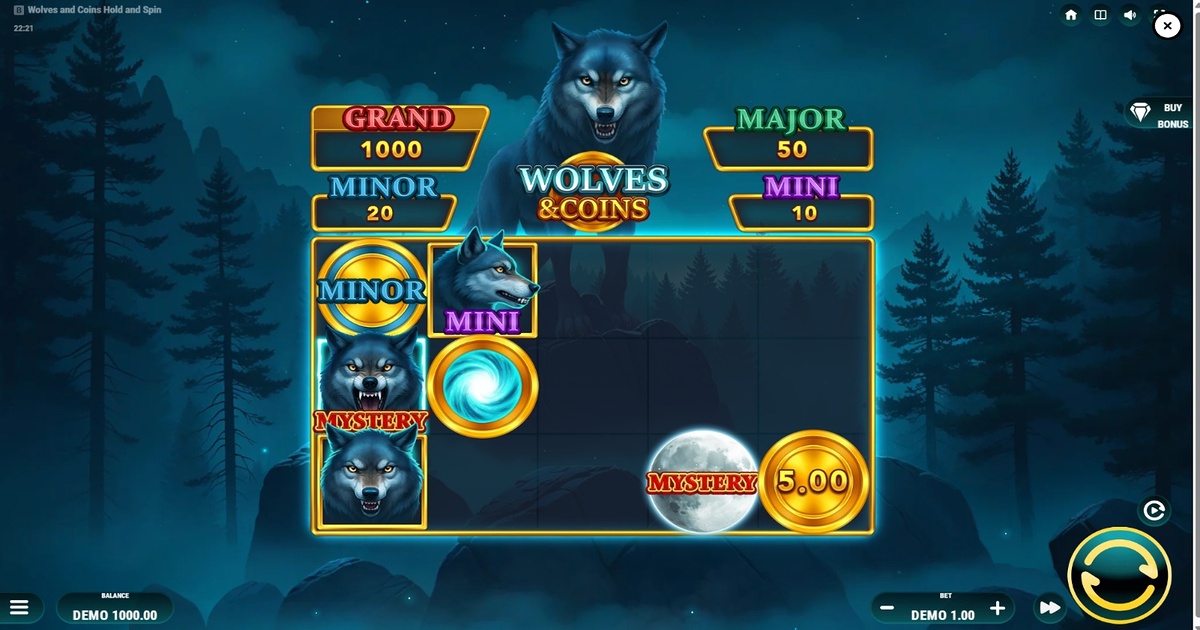 Wolves and Coins Slot Bewertung, Demo & Boni (96% RTP)