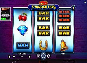 777 Thunder Hits Slot Review, Bonuses & Free Play (96.55% RTP)