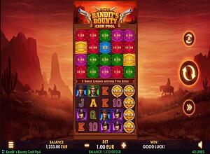 Bandits Bounty Cash Pool Slot Review, Bonuses & Free Play (96.86% RTP)
