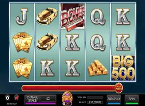 Big 500 Slot Slot Review, Bonuses & Free Play (95.9% RTP)
