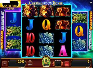 Celestial Moon Riches Slot Review, Bonuses & Free Play (96.1% RTP)