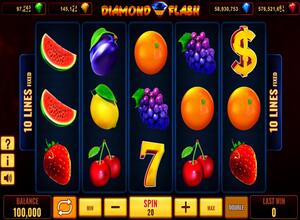 Diamond Flash Demo - Reseña y Juego Gratis (95.58% RTP)