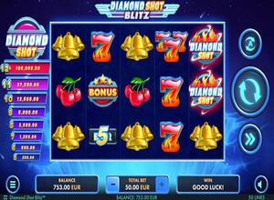 Diamond Shot Blitz Slot Review, Bonuses & Free Play (96.77% RTP)