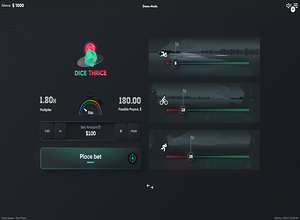 Dice Thrice Review, Bonuses & Free Play (97.5% RTP)