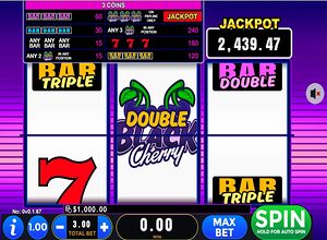 Double Black Cherry Slot Review, Bonuses & Free Play
