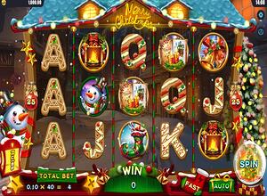 DreamTech Gaming Merry Xmas Slot Review, Bonuses & Free Play (97% RTP)