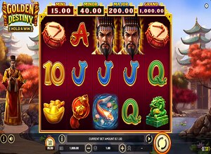 Golden Destiny Hold and Win Slot Review, Bonuses & Free Play (96.56% RTP)