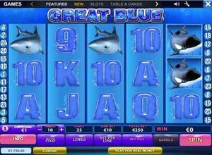 Great Blue Slot Review, Bonuses & Free Play (94.3% RTP)