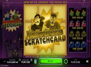 Halloween Scratchcard Review, Bonuses & Free Play (95.65% RTP)