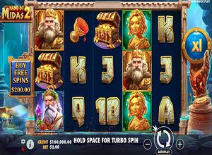 Hand of Midas 2 Slot Review, Bonuses & Free Play (96.07% RTP)