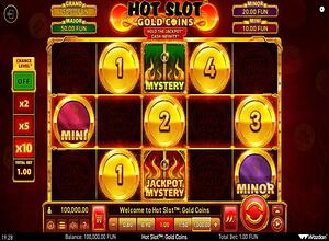Hot Slot Gold Coins Slot Review, Bonuses & Free Play (96.15% RTP)