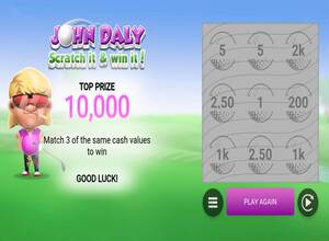 John Daly Scratch it and Win it Demo - Reseña y Juego Gratis (88% RTP)