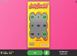 Lucky Scratch Hacksaw Gaming Review, Bonuses & Free Play (85.44% RTP)