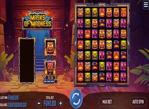 Masks of Madness Slot Review, Bonuses & Free Play