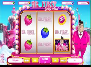 Mr First Lucky Wheel Slot Review, Bonuses & Free Play (96.23% RTP)