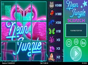 Neon Jungle Scratch Review, Bonuses & Free Play (95% RTP)