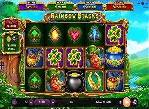 Rainbow Stacks Slot Review, Bonuses & Free Play (96% RTP)