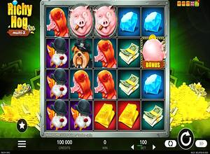 Richy Hog Multi X Slot Review, Bonuses & Free Play (96.08% RTP)
