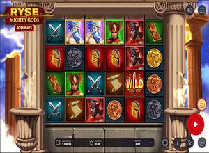 Ryse of the Mighty Gods Slot Review, Bonuses & Free Play (99.1% RTP)