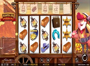 Santa Fe Respin Slot Review, Bonuses & Free Play (94% RTP)