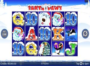 Santa Paws Slot Review, Bonuses & Free Play (96.16% RTP)
