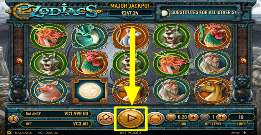 12 Zodiacs Slot Bewertung, Demo & Boni (97% RTP)