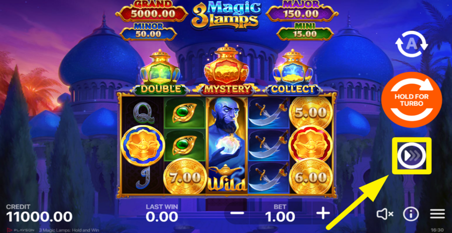 3 Magic Lamps Hold and Win Slot Bewertung, Demo & Boni (95.76% RTP)
