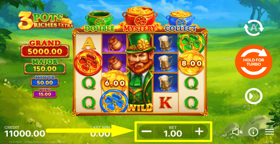 3 Pots Riches Extra Hold and Win Slot Bewertung, Demo & Boni (95.76% RTP)