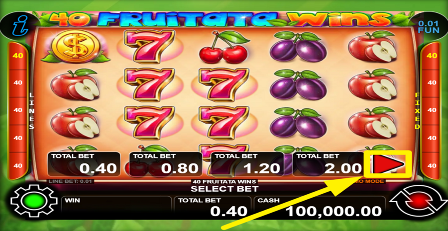 40 Fruitata Wins Slot Bewertung, Demo & Boni