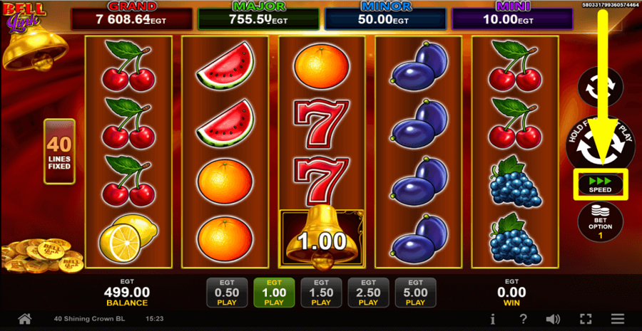 40 Shining Crown Bell Link Slot Review, Bonuses & Free Play
