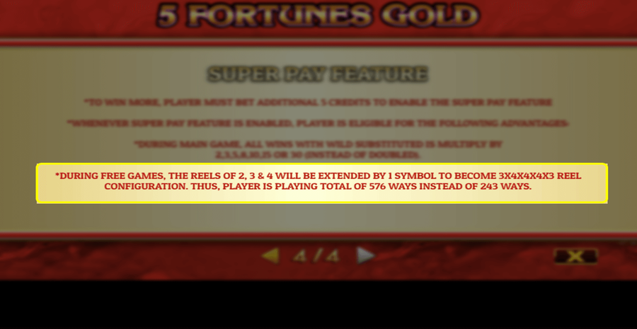 Avis, Bonus et Jeu Gratuit de la Machine à Sous 5 Fortunes Gold