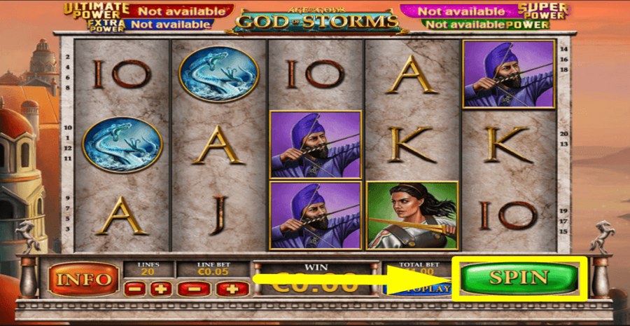 Age of the Gods God of Storms Slot Bewertung, Demo & Boni (96.14% RTP)