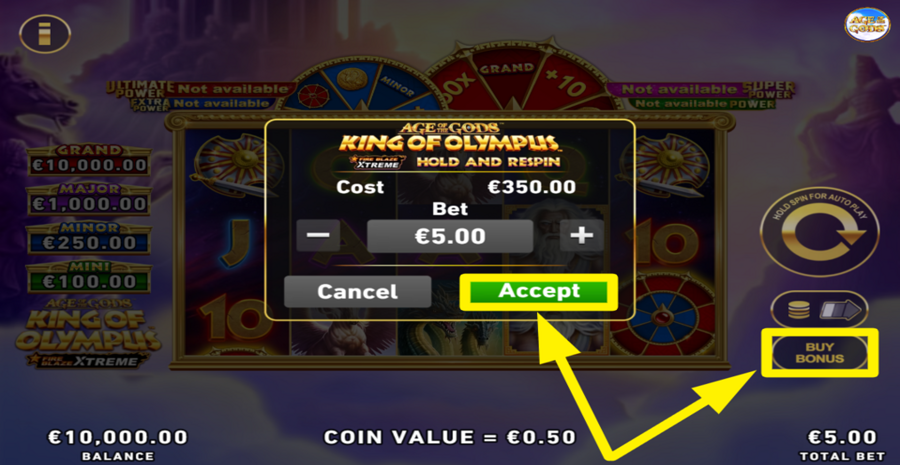 Age Of The Gods King Of Olympus Fire Blaze Xtreme Demo - Reseña y Juego ...