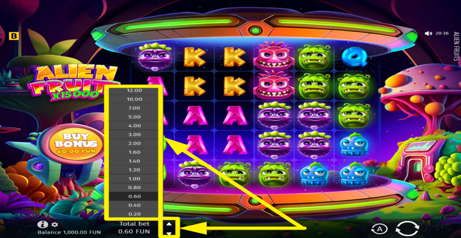 Alien Fruits Slot Bewertung, Demo & Boni (95.97% RTP)