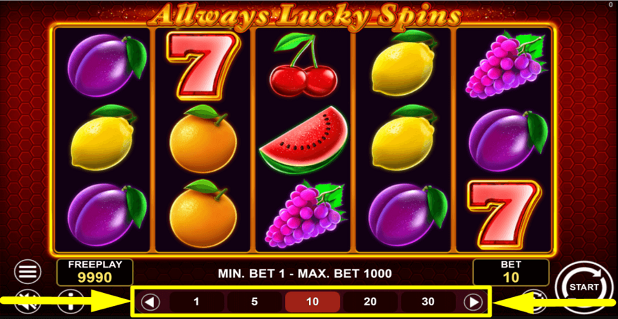 Allways Lucky Spins Slot Bewertung, Demo & Boni (97.6% RTP)