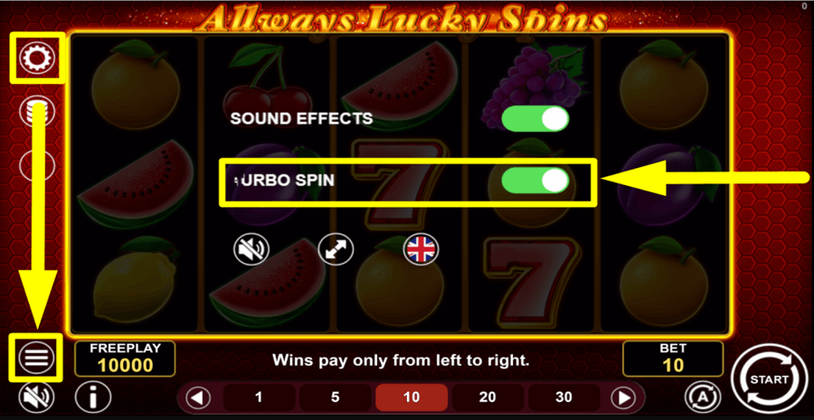 Allways Lucky Spins Slot Bewertung, Demo & Boni (97.6% RTP)