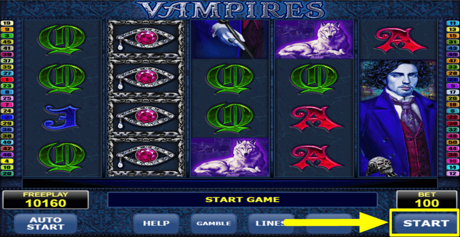 Amatic Industries Vampires Slot Review, Bonuses & Free Play