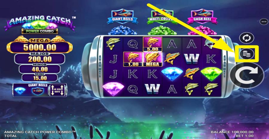 Amazing Catch Power Combo Slot Review, Bonuses & Free Play (96% RTP)