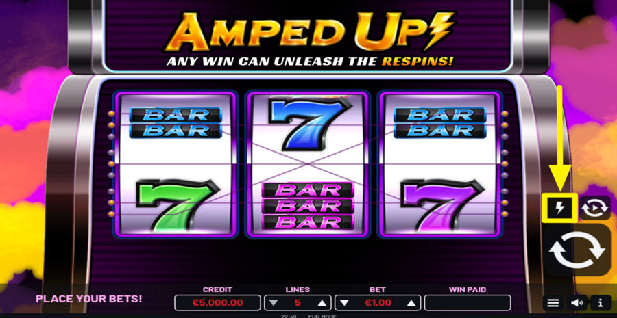 Amped Up Demo - Reseña y Juego Gratis (95.45% RTP)