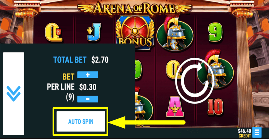 Arena of Rome Slot Review, Bonuses & Free Play (96.03% RTP)