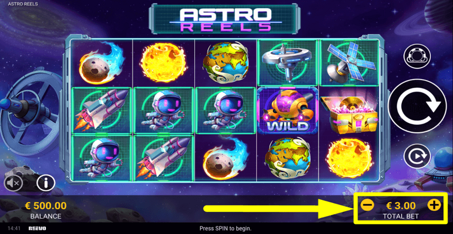 Astro Reels Slot Review, Bonuses & Free Play (95.58% RTP)