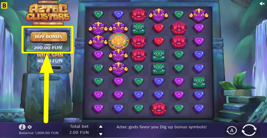 Aztec Clusters Slot Review, Bonuses & Free Play (97% RTP)