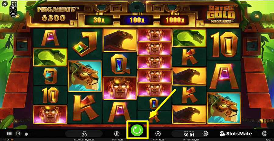 Aztec Gold Megaways Slot Bewertung, Demo & Boni (95.99% RTP)