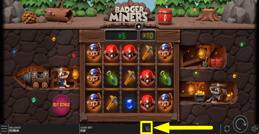 Badger Miners Slot Bewertung, Demo & Boni (96% RTP)